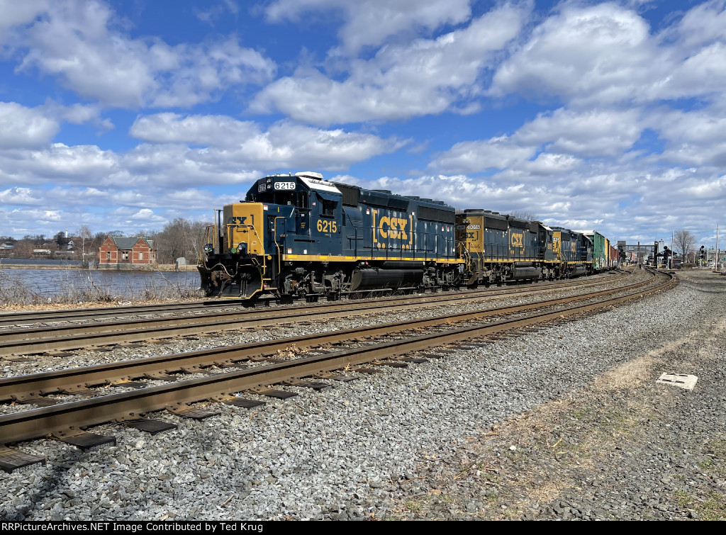 CSX 6215, 8019 & 6249